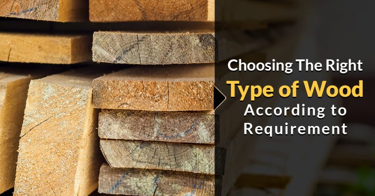 How to Choose the Right Type of Wood According to Requirement?