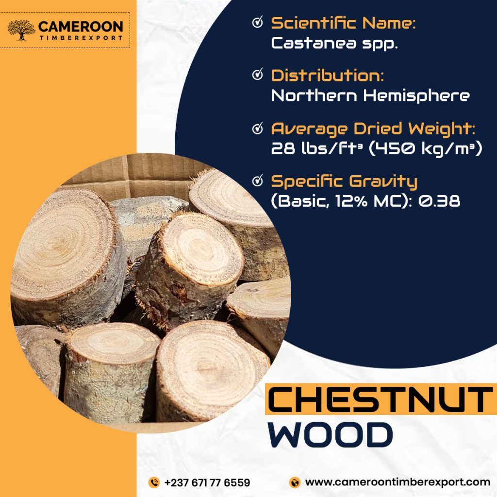Premium Chestnut Wood for Sale - Limited Stock!