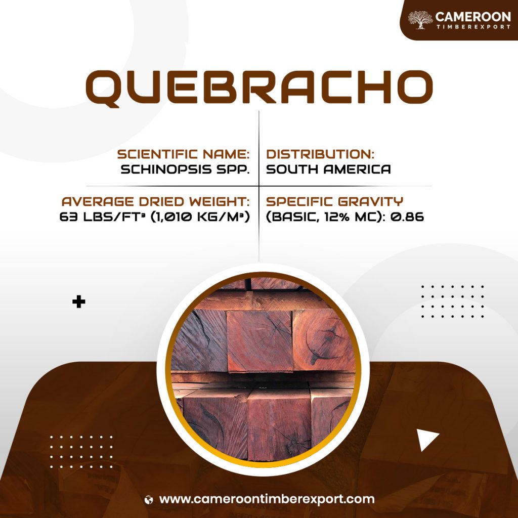 Quebracho Wood for Sale Available at Discounted Price